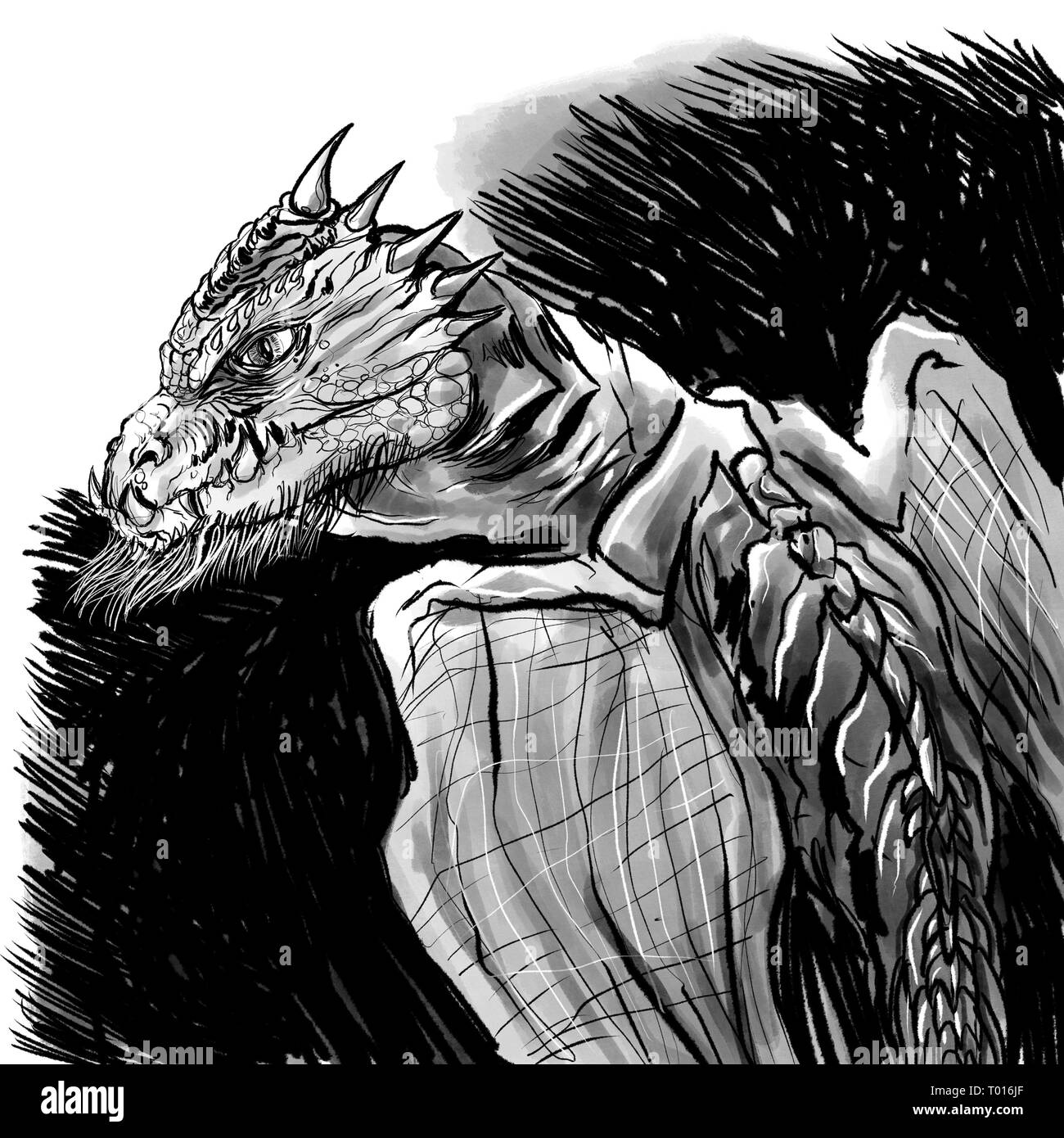 Game Of Thrones Dragon Drawing