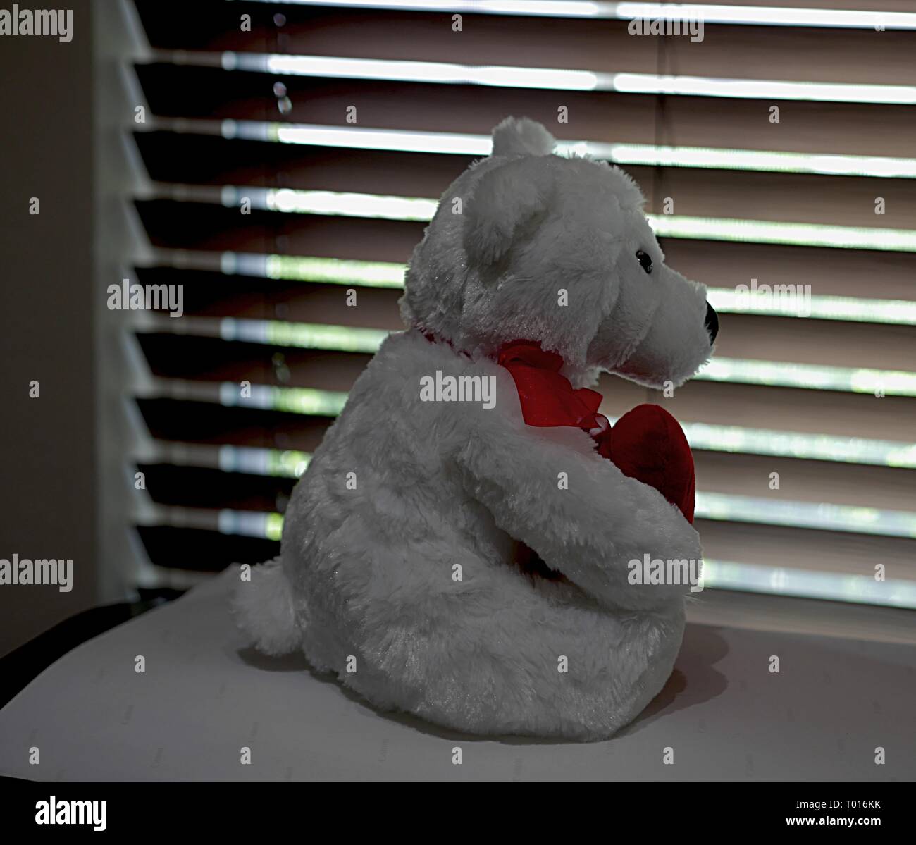 Red ribbon around neck hi-res stock photography and images - Alamy