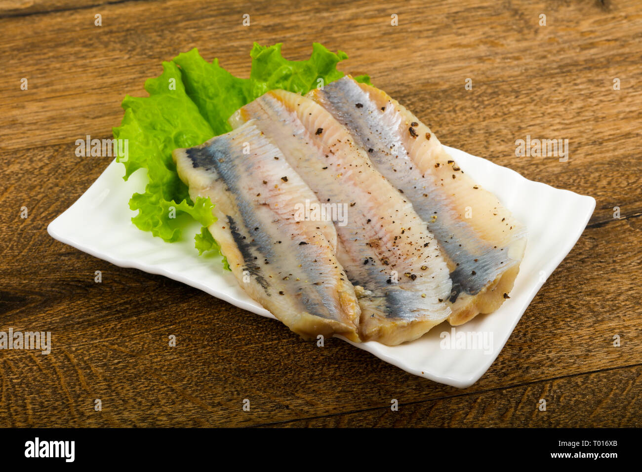 Matjes herring fillets hi-res stock photography and images - Alamy