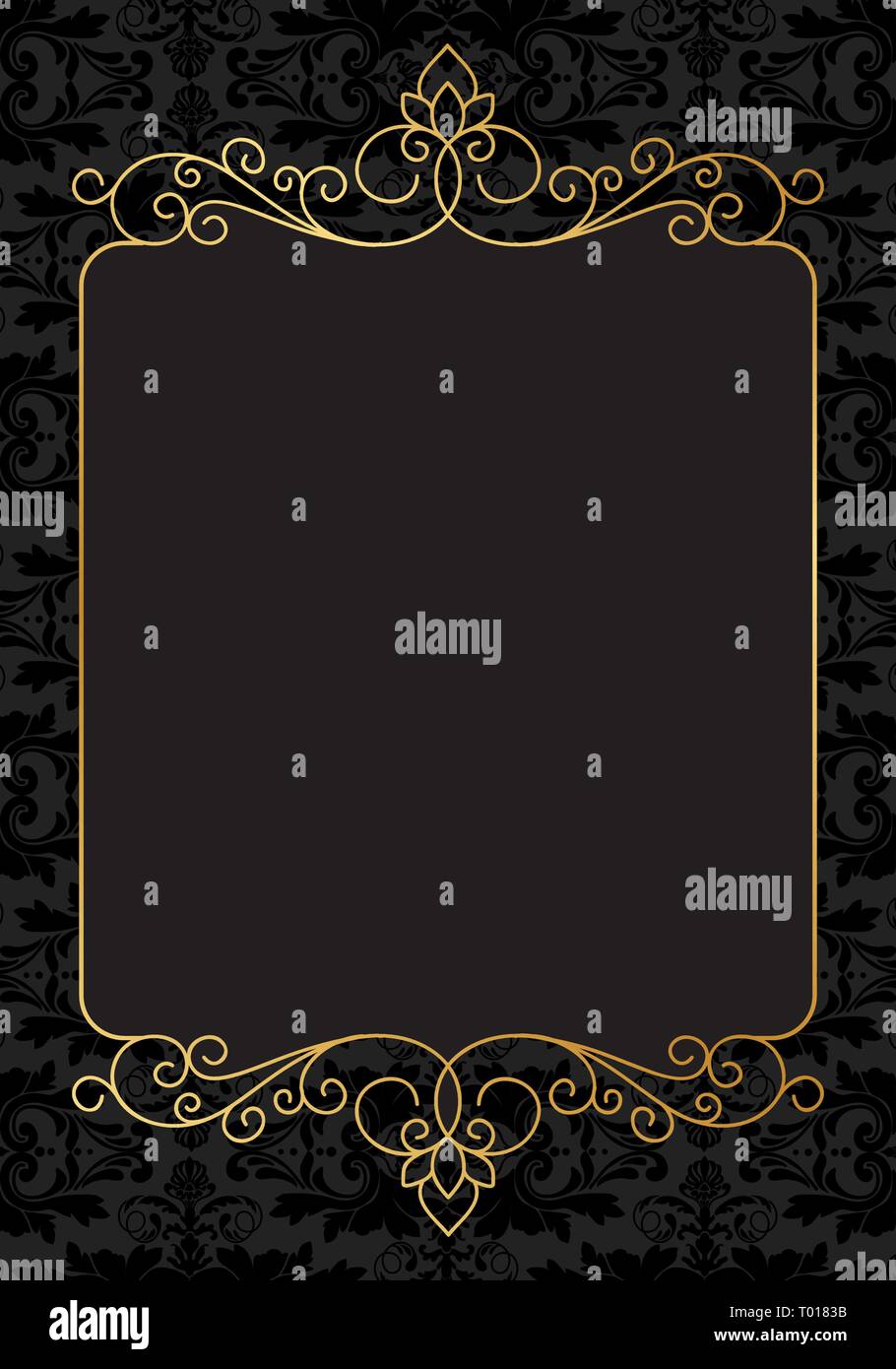 Luxury greeting card gold hi-res stock photography and images - Alamy