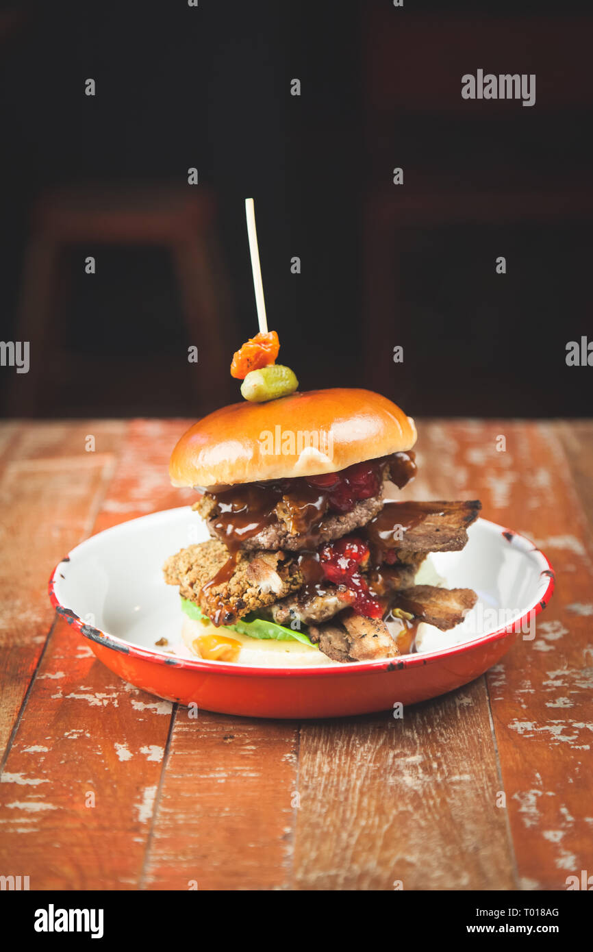 Burger burger hi-res stock photography and images - Alamy