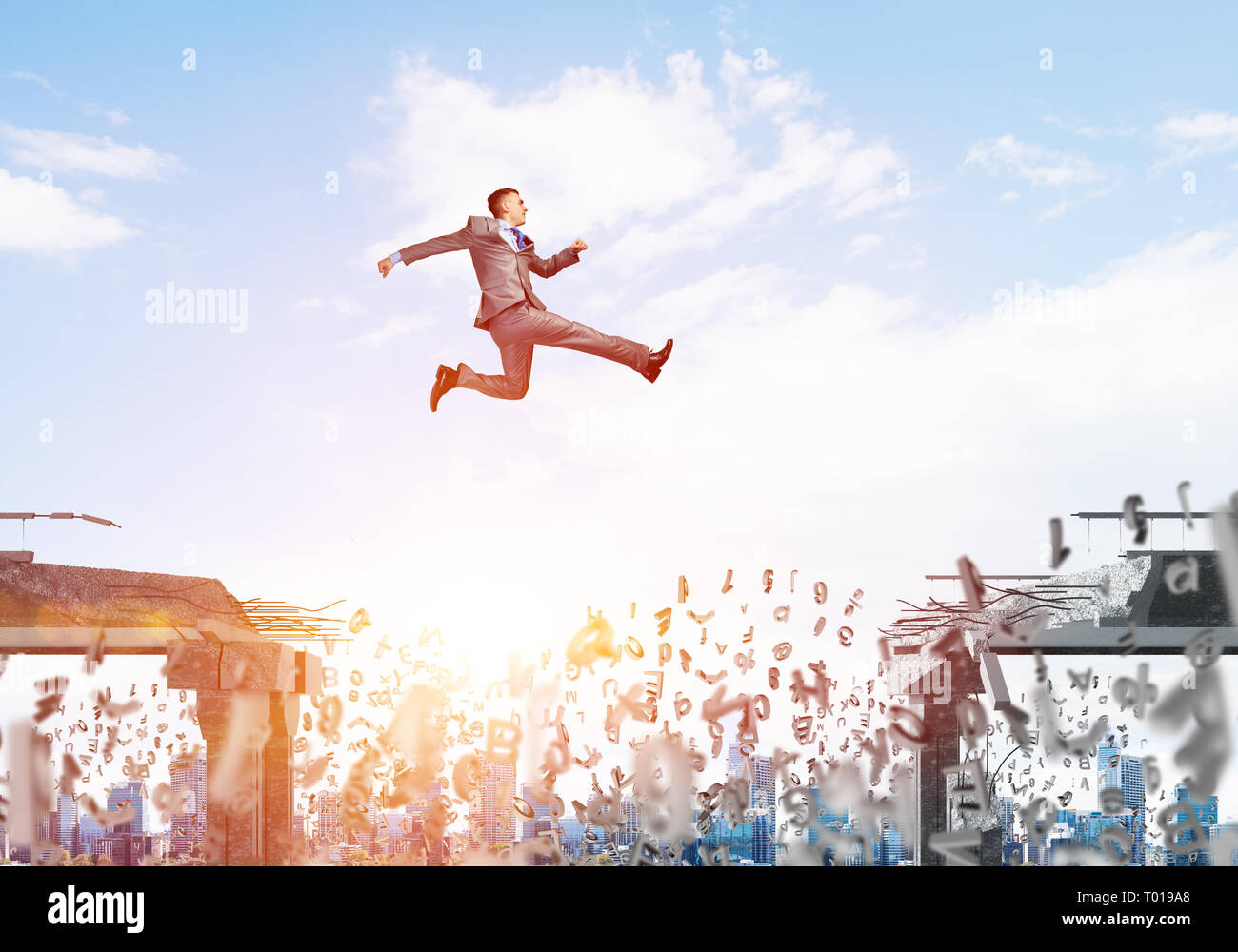Problem and difficulties overcoming concept Stock Photo - Alamy