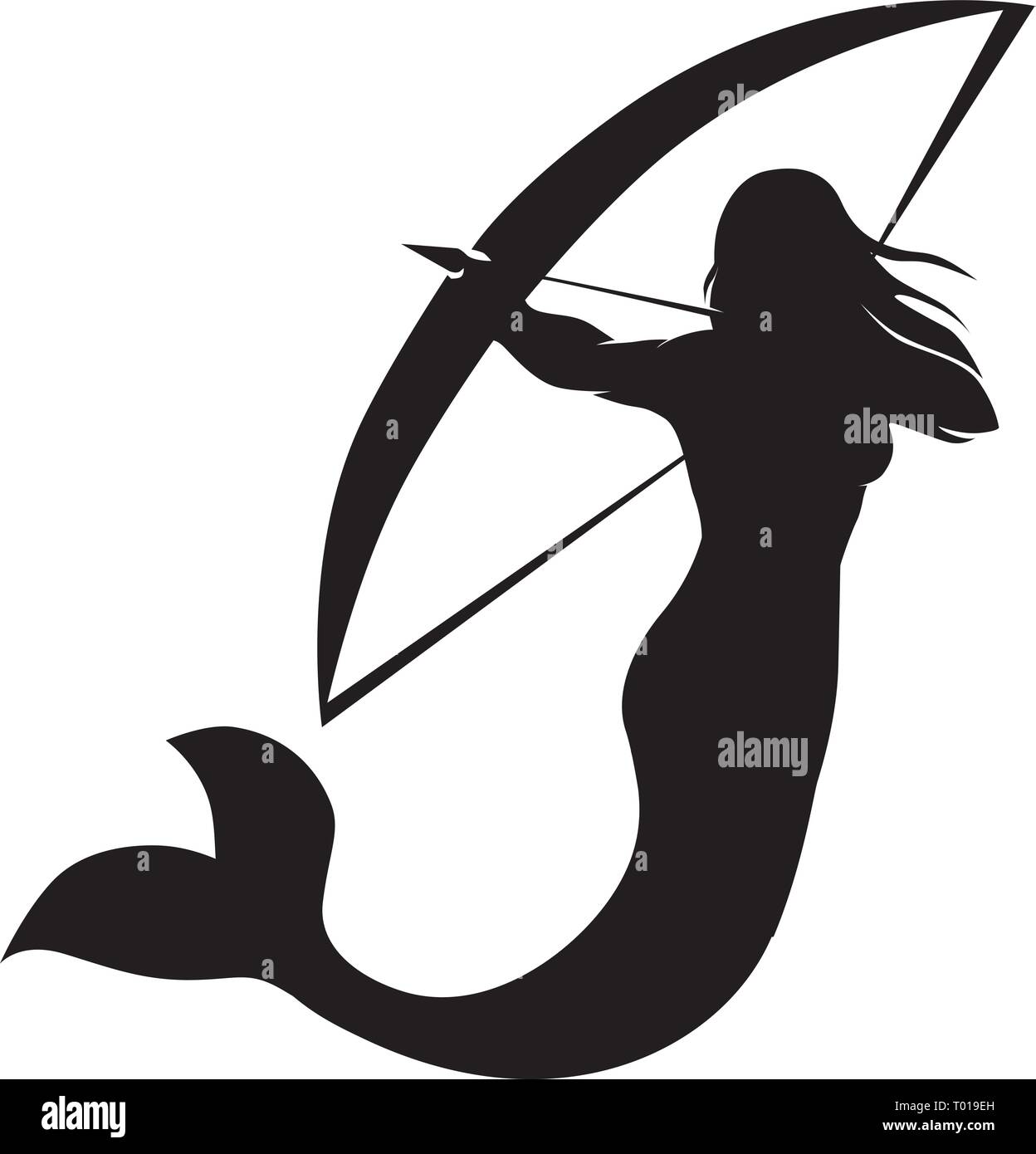 Mermaid sign Stock Vector Images - Alamy