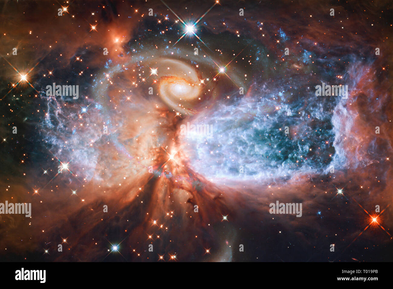 Science fiction space wallpaper, galaxies and nebulas in awesome cosmic ...