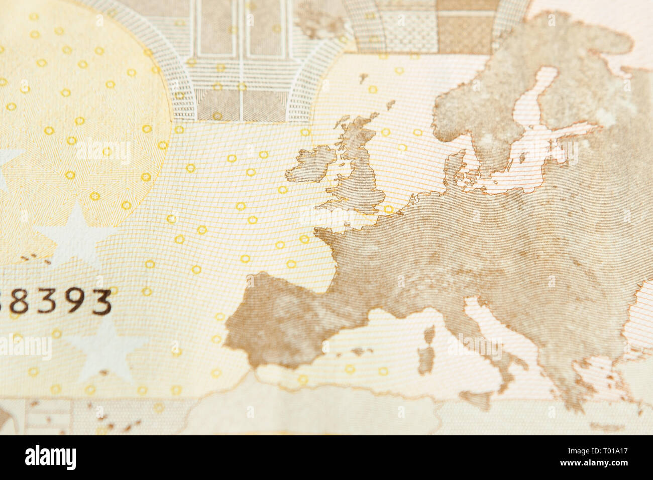 50 euro note hologram euro hi-res stock photography and images - Alamy