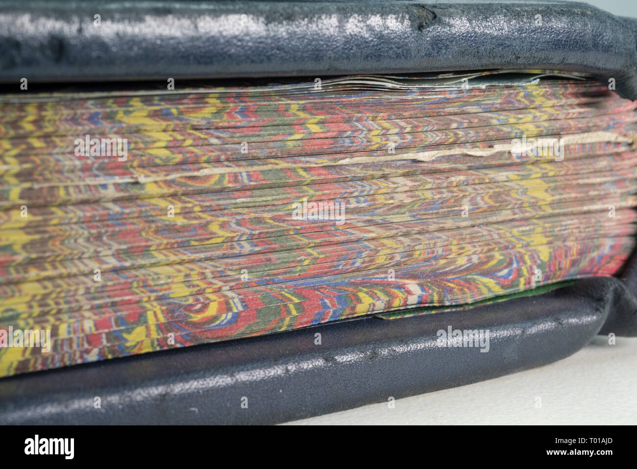 a close-up of handwritten accounting ledger pages dated 1975 Stock ...