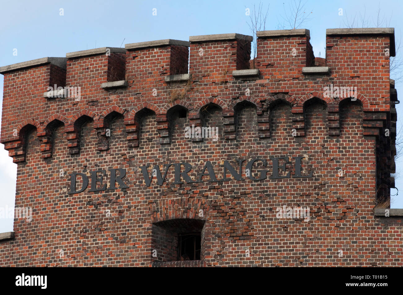 Brick wall of a fortress in the city of Kaliningrad Stock Photo - Alamy