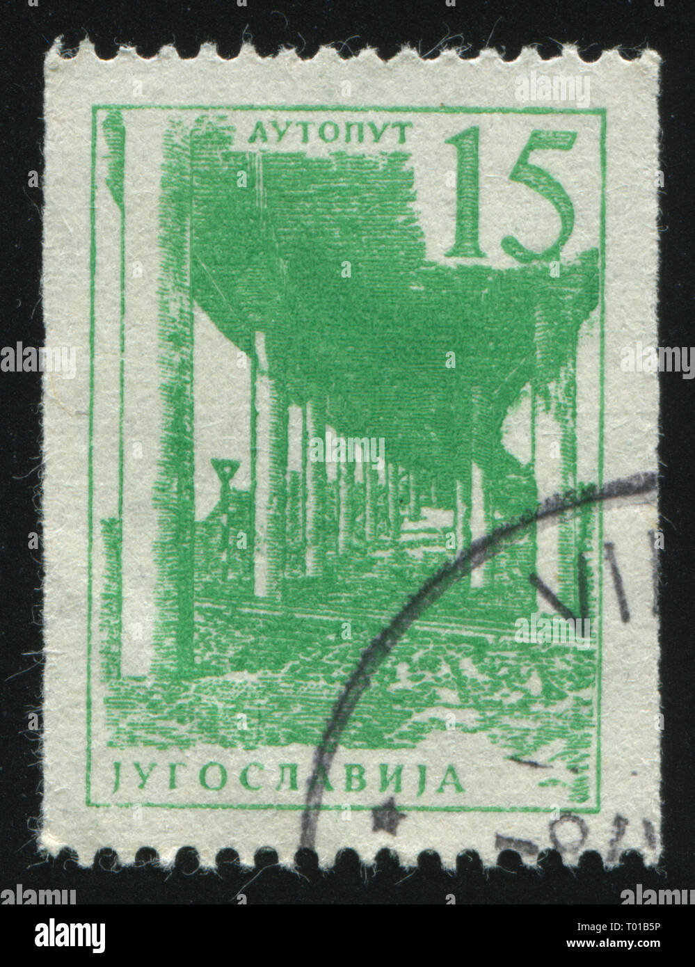 RUSSIA KALININGRAD, 12 NOVEMBER 2016: stamp printed by Yugoslavia ...