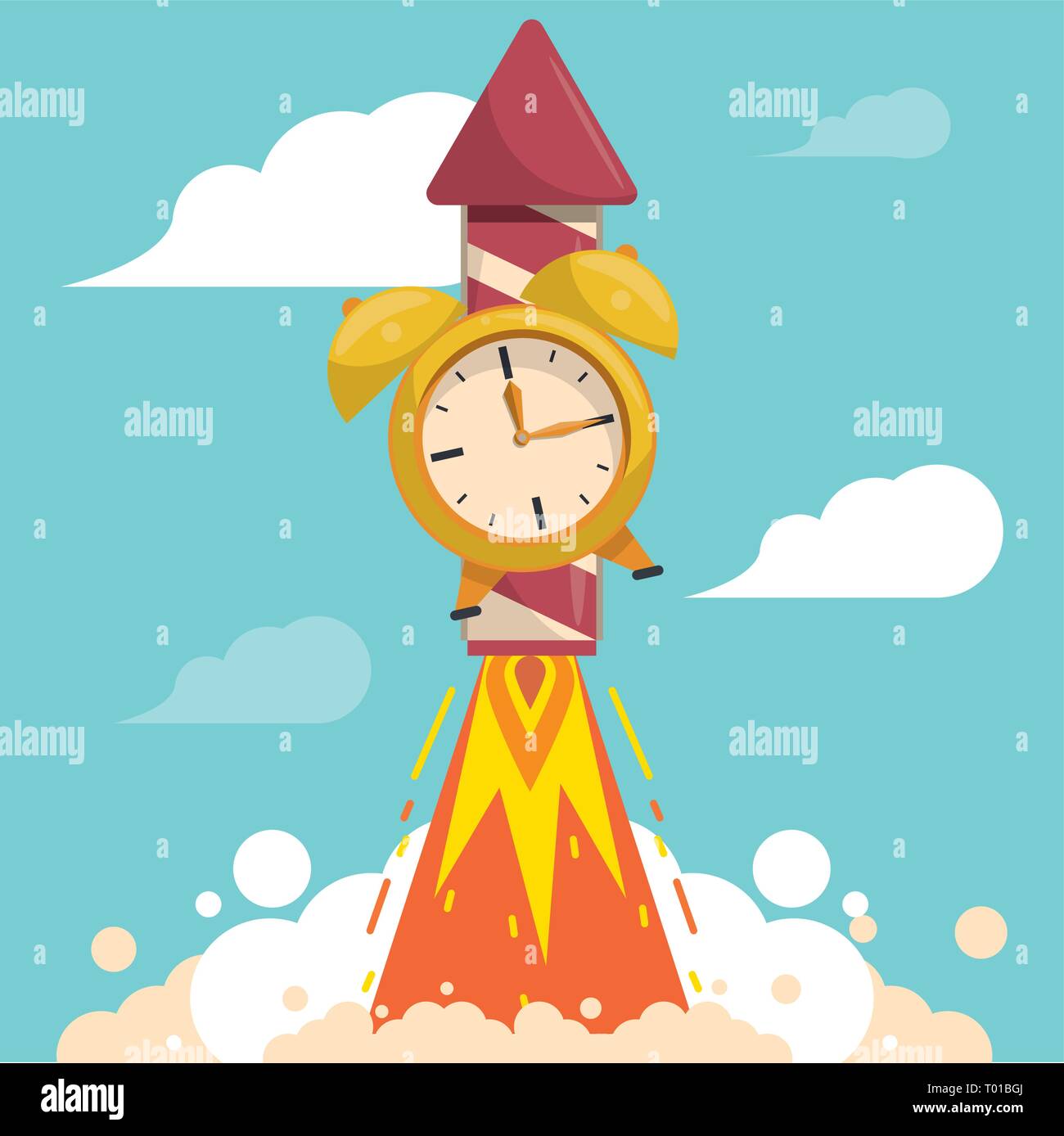 Firework start Stock Vector Images - Alamy