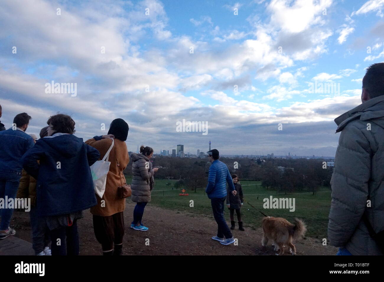 Primrose hill view winter hi-res stock photography and images - Alamy
