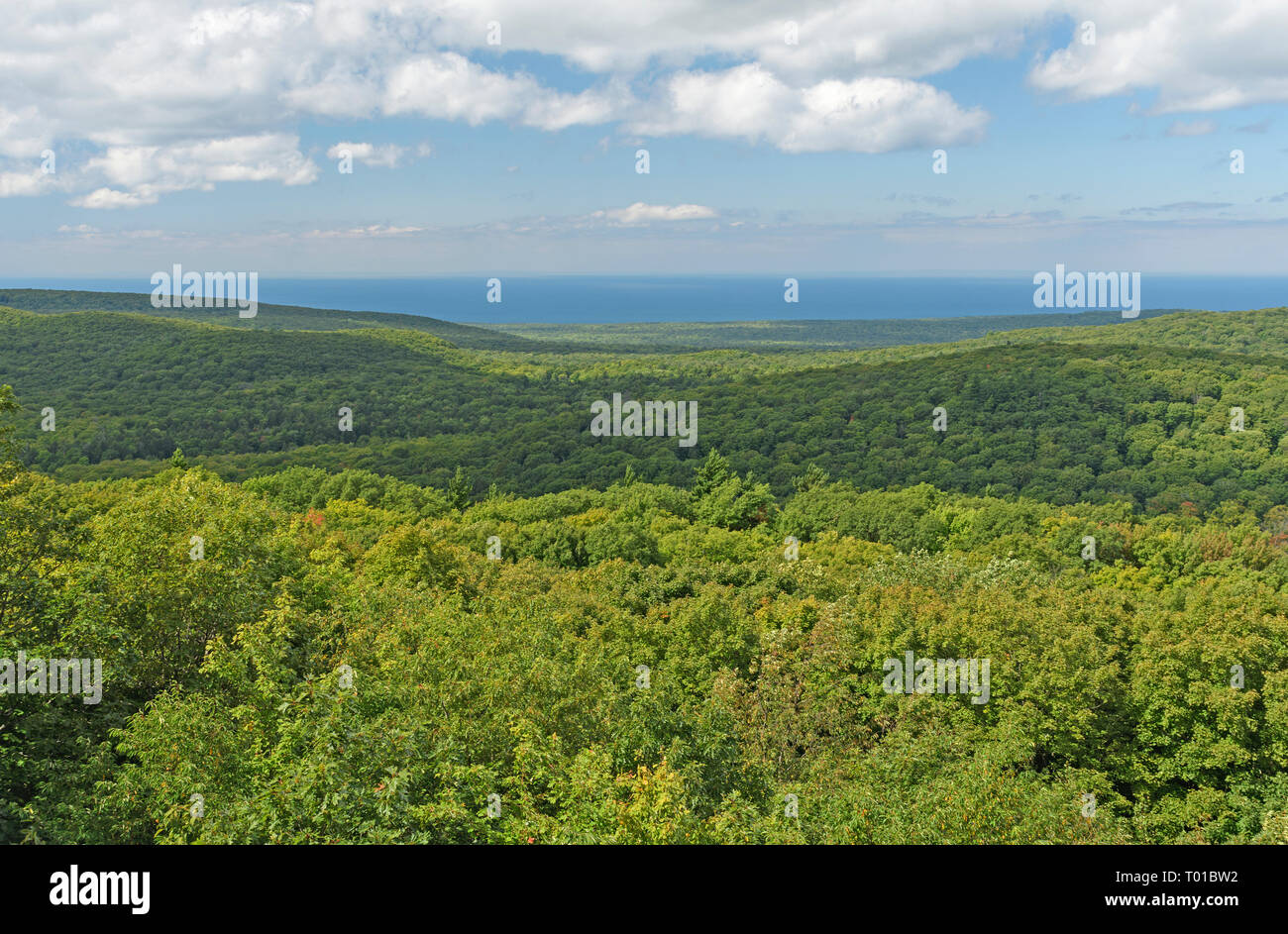 Great lakes michigan aerial hi-res stock photography and images - Alamy