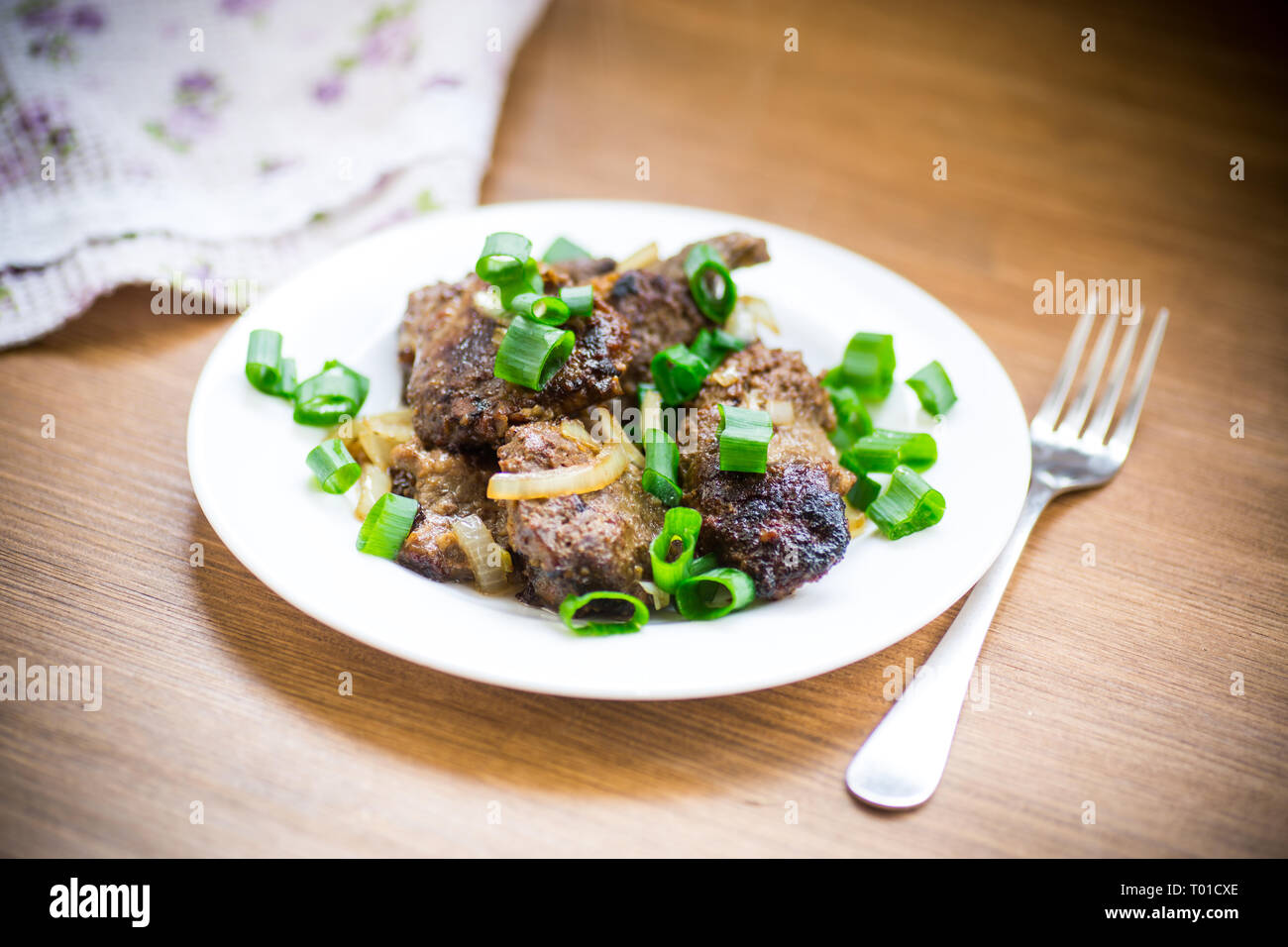 Liver cubes hi-res stock photography and images - Alamy