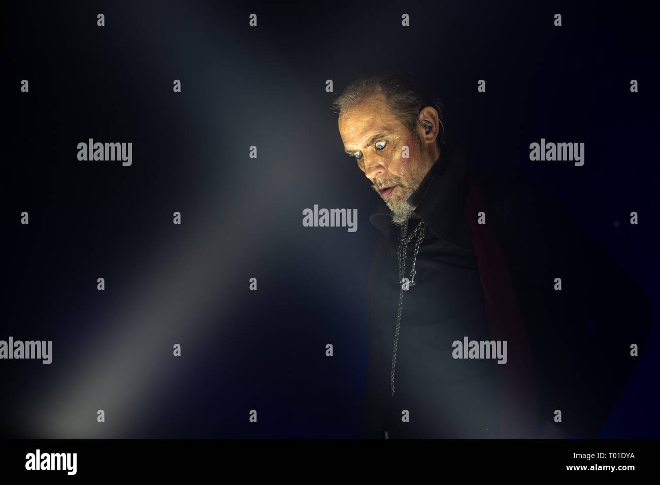 Peter Murphy, singer and leader of english 80's dark rock band Bauhaus ...