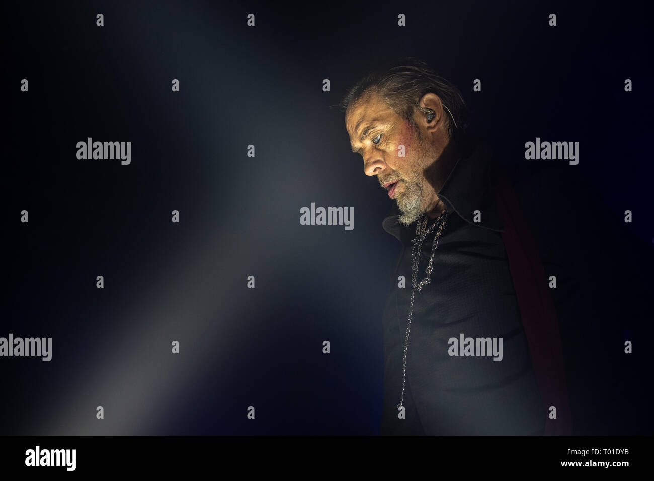 Peter Murphy, singer and leader of english 80's dark rock band Bauhaus ...