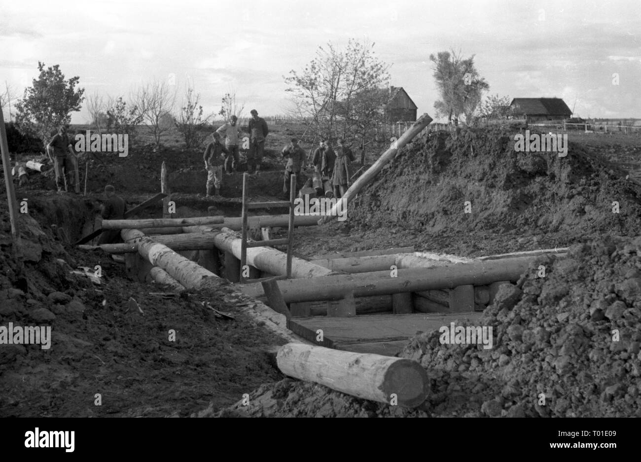 Wehrmacht Heer Ostfront - German Army at the Eastern Front Stock Photo ...