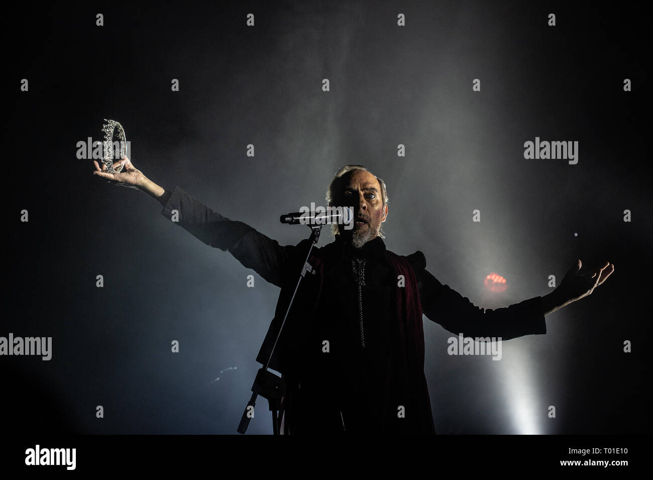 Peter Murphy, singer and leader of english 80's dark rock band Bauhaus ...