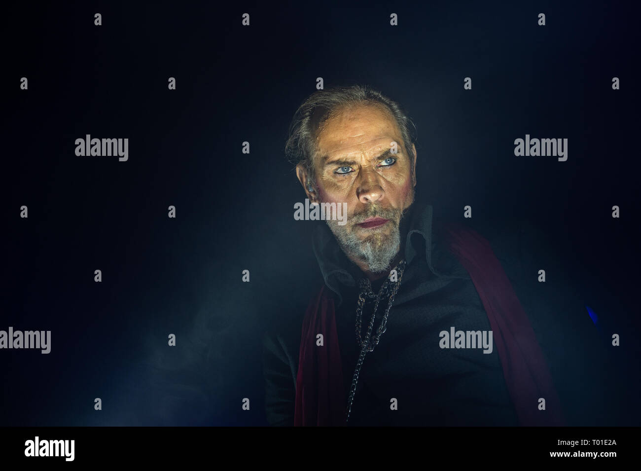 Peter Murphy, singer and leader of english 80's dark rock band Bauhaus ...