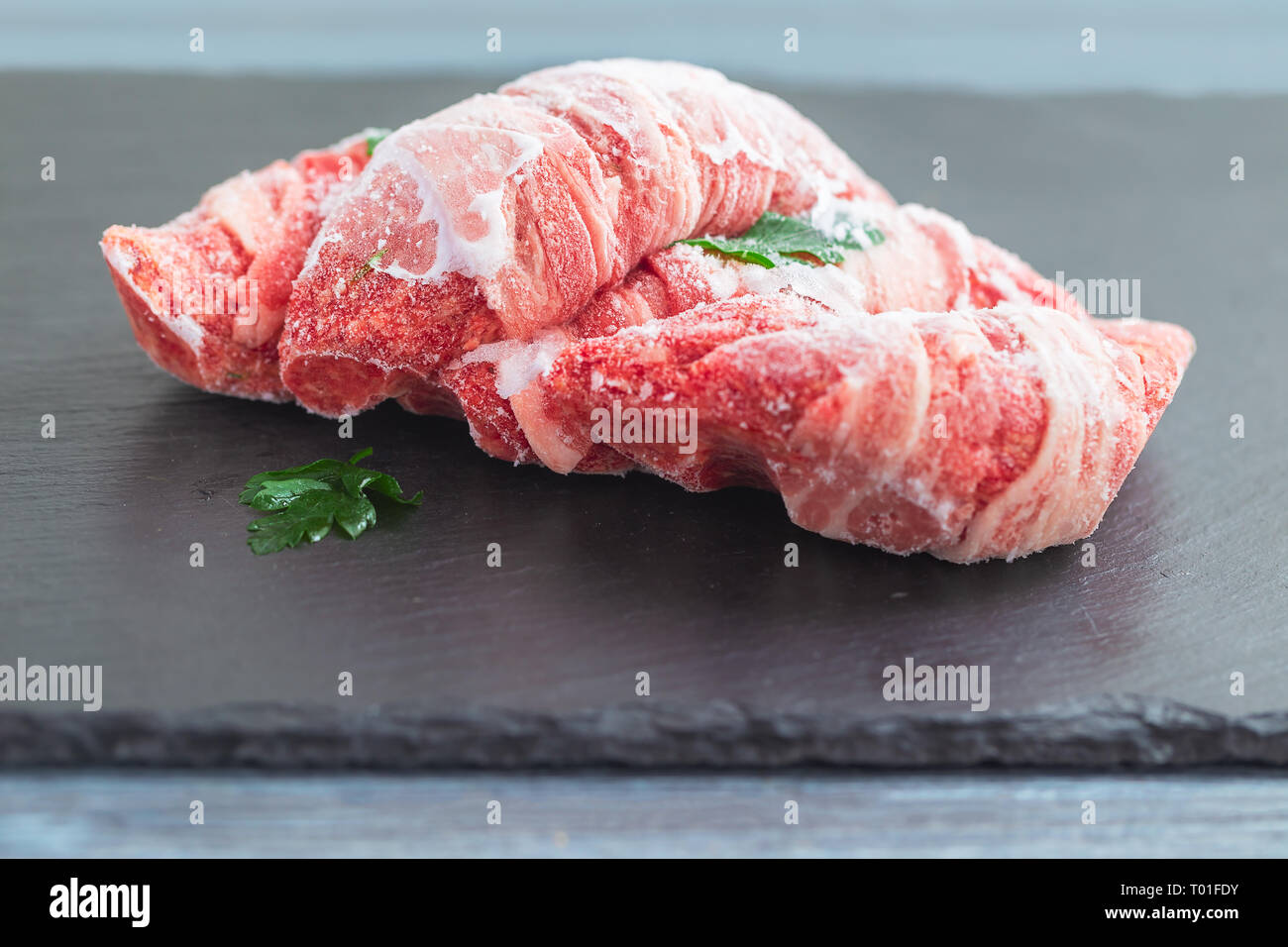 Frozen meat hi-res stock photography and images - Alamy