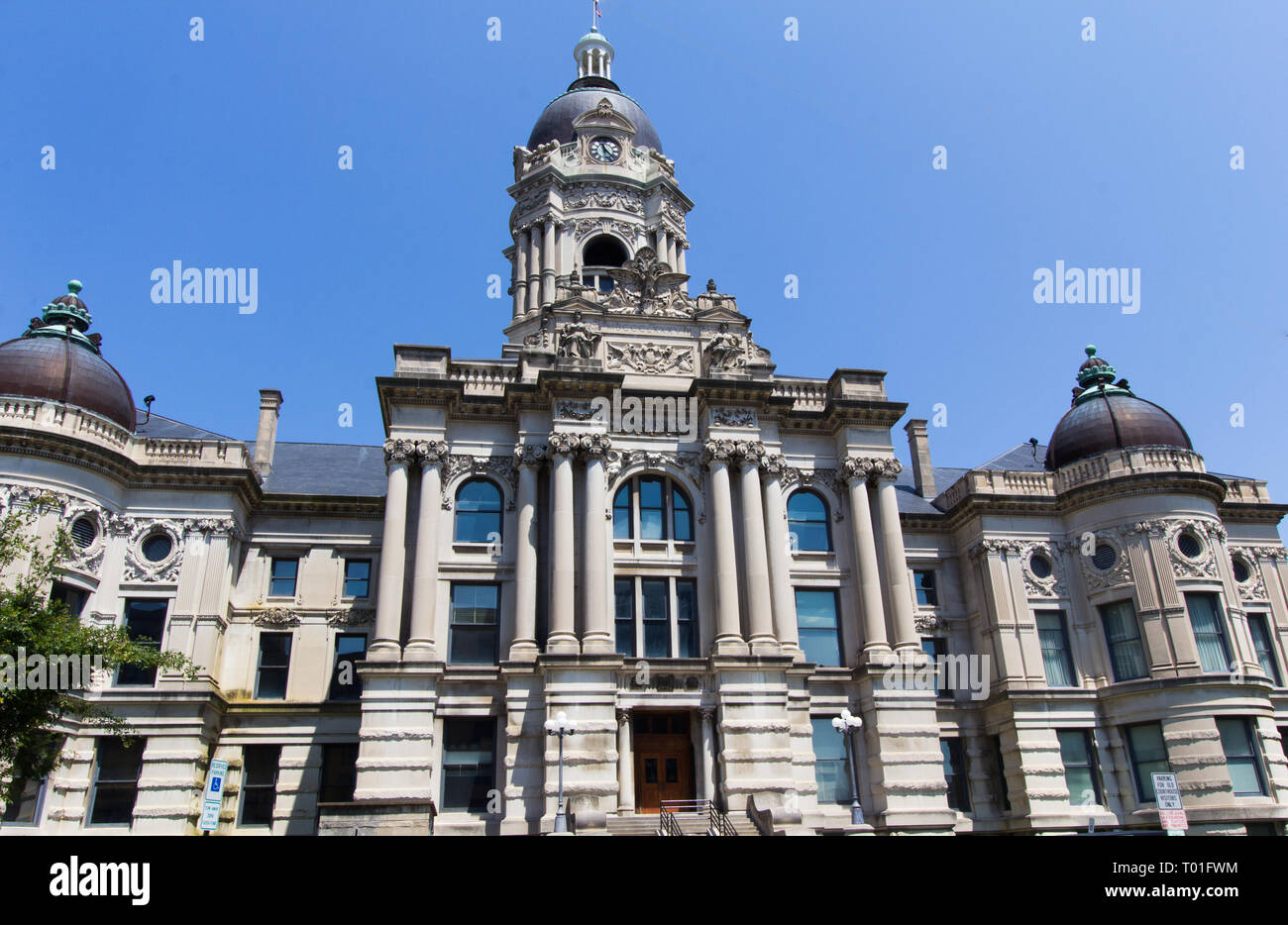 Old vanderburgh county courthouse hi-res stock photography and images ...