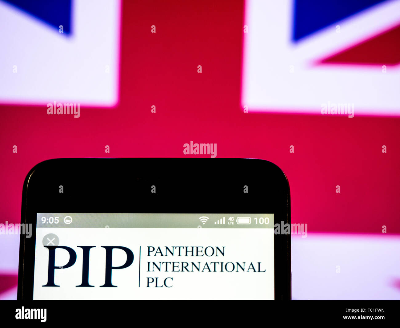 Pantheon international logo hi-res stock photography and images - Alamy