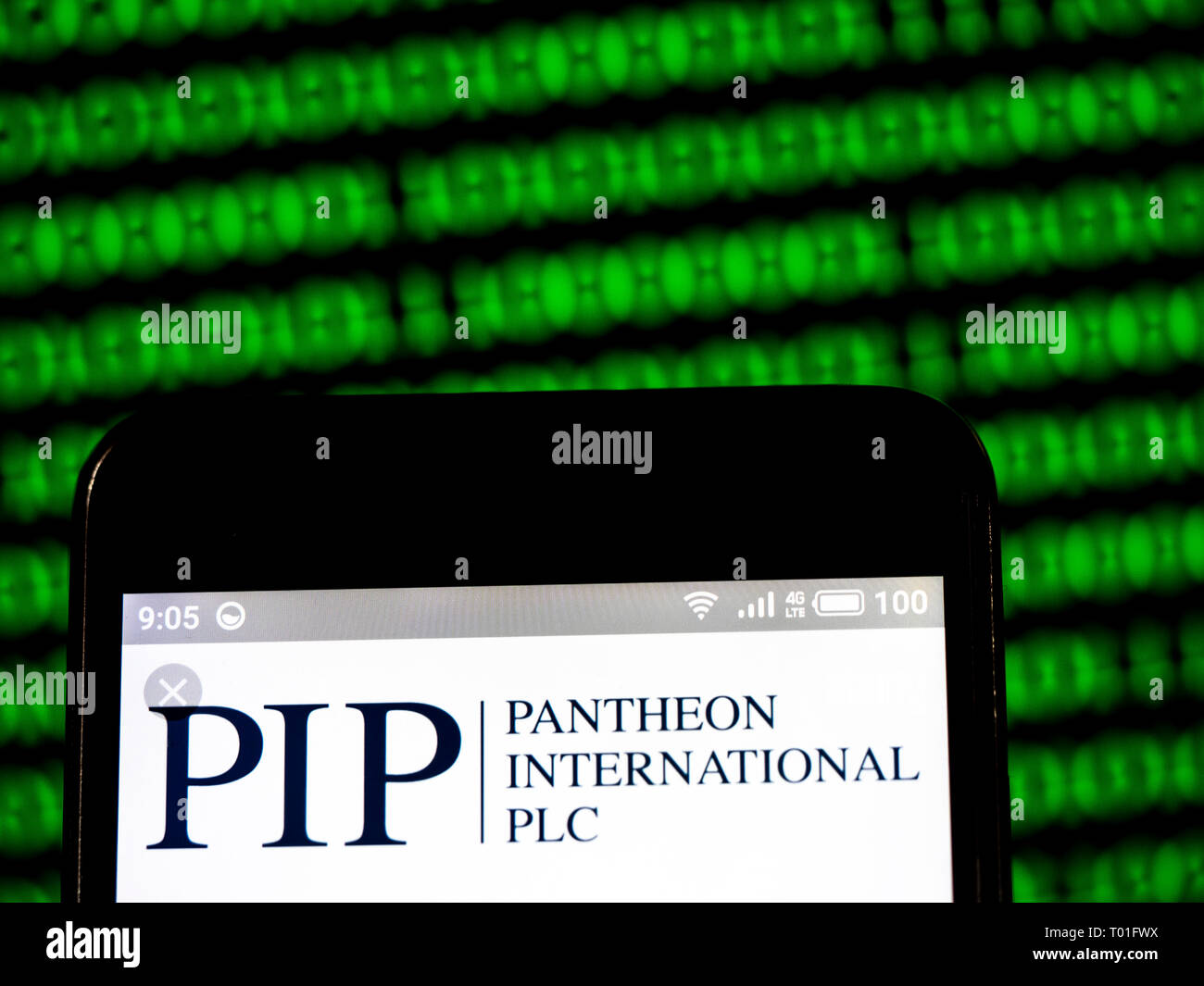 Pantheon international logo hi-res stock photography and images - Alamy