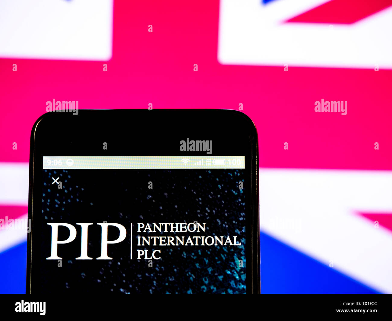 Pantheon international logo hi-res stock photography and images - Alamy