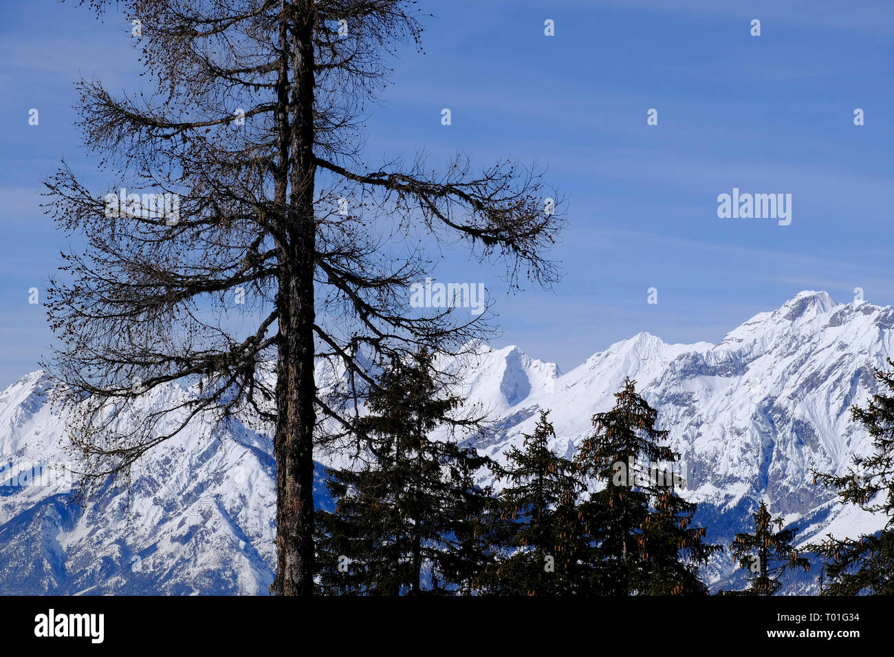 Austrian alps snow hi-res stock photography and images - Alamy