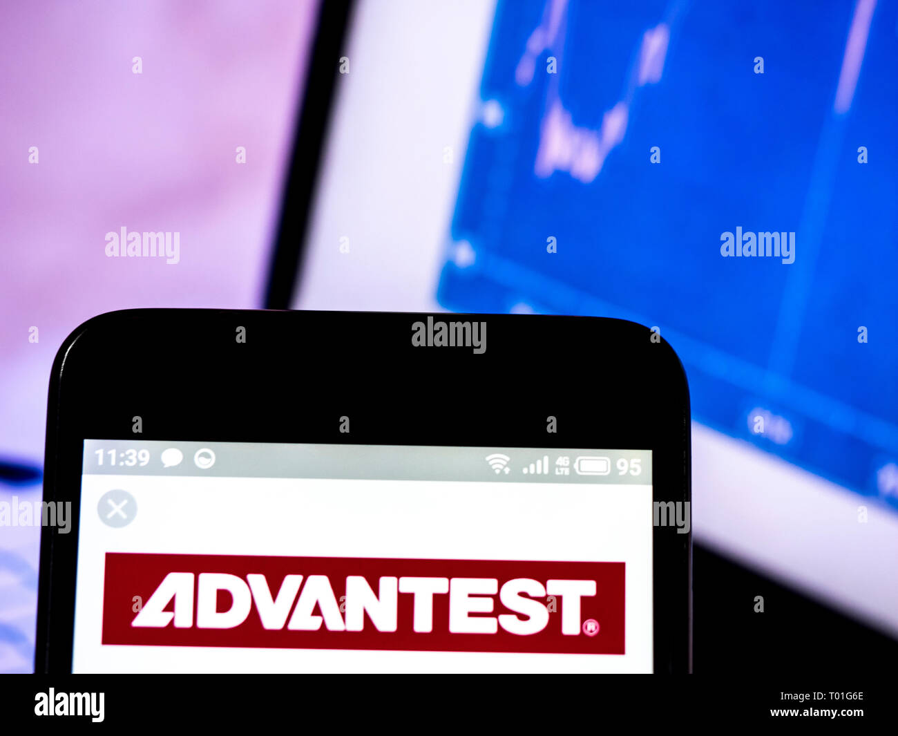 Advantest logo hi-res stock photography and images - Alamy