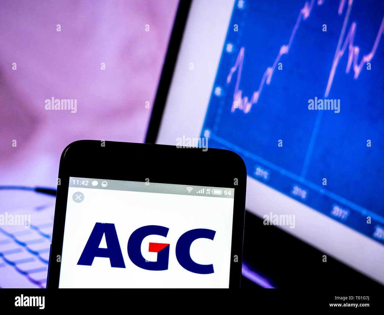 Agc logo hi-res stock photography and images - Alamy