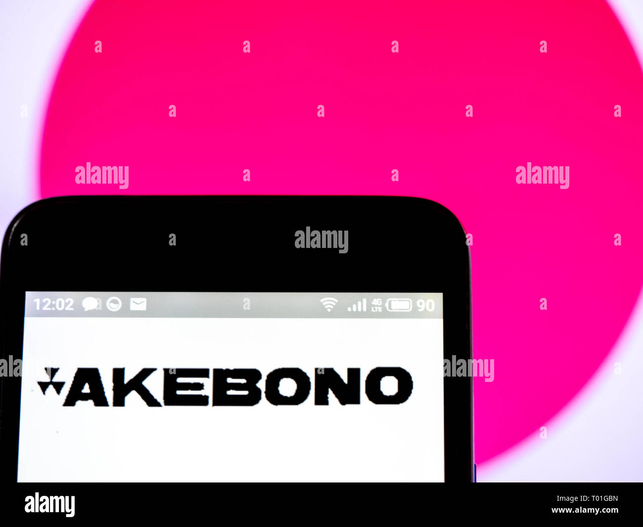 Akebono logo hi-res stock photography and images - Alamy