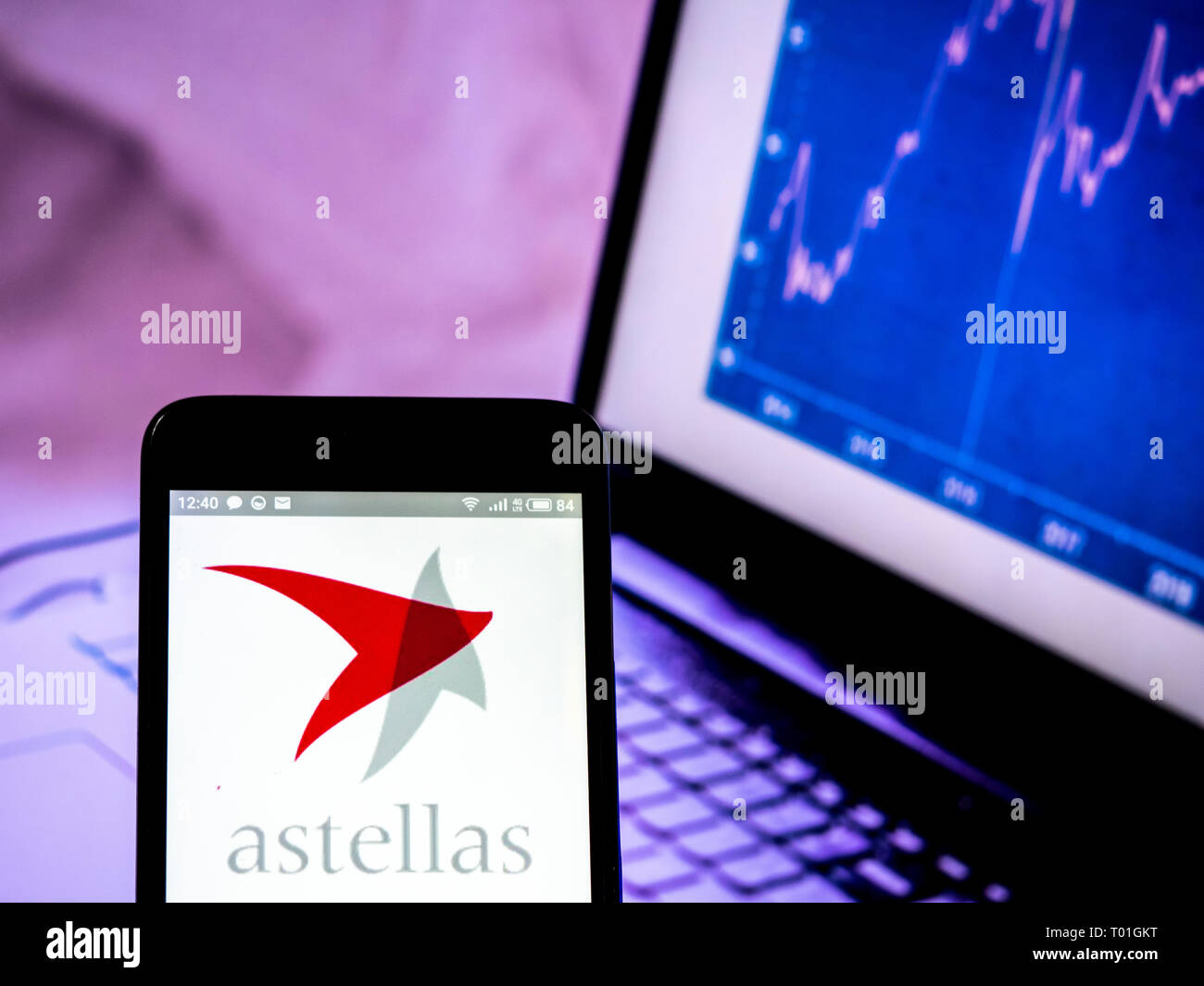 Astellas logo hi-res stock photography and images - Alamy