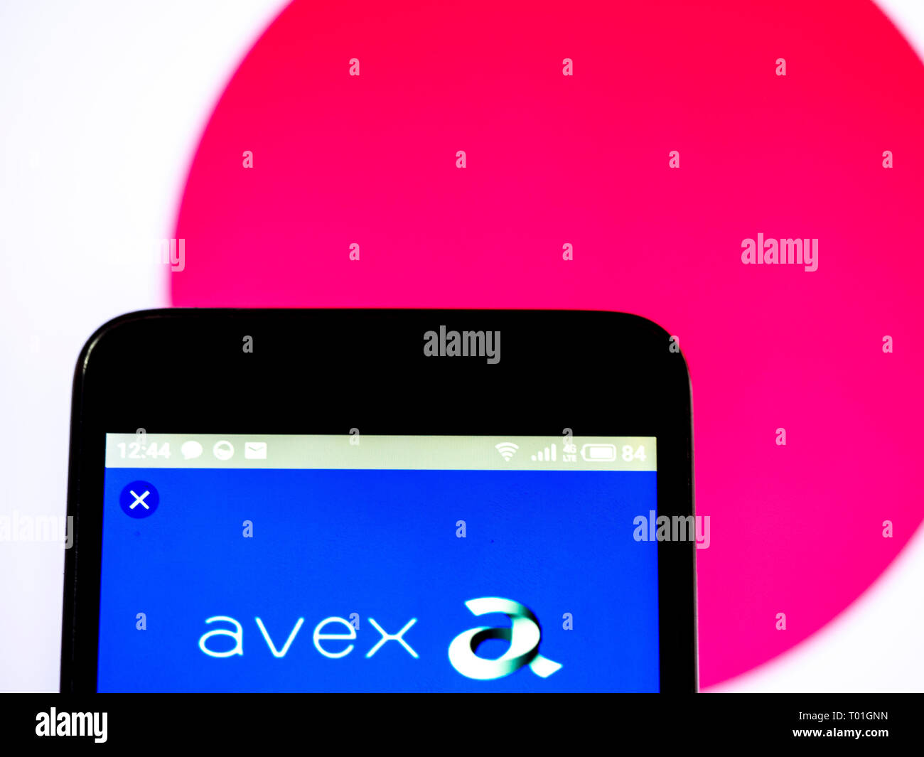 Avex logo hi-res stock photography and images - Alamy