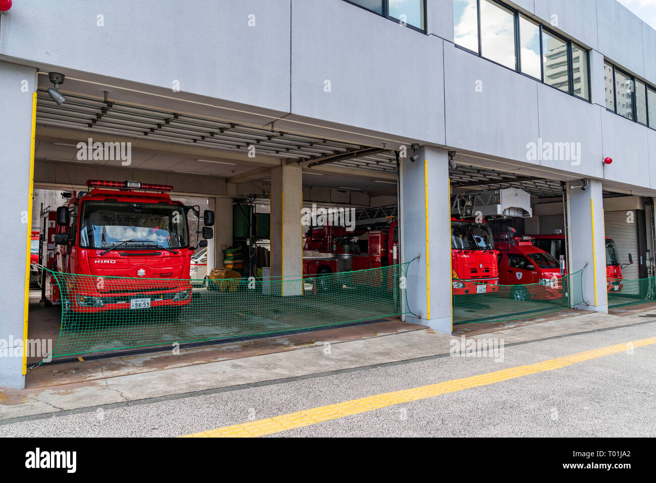 Takanawa Fire Station, Minato-Ku, Tokyo, Japan Stock Photo - Alamy