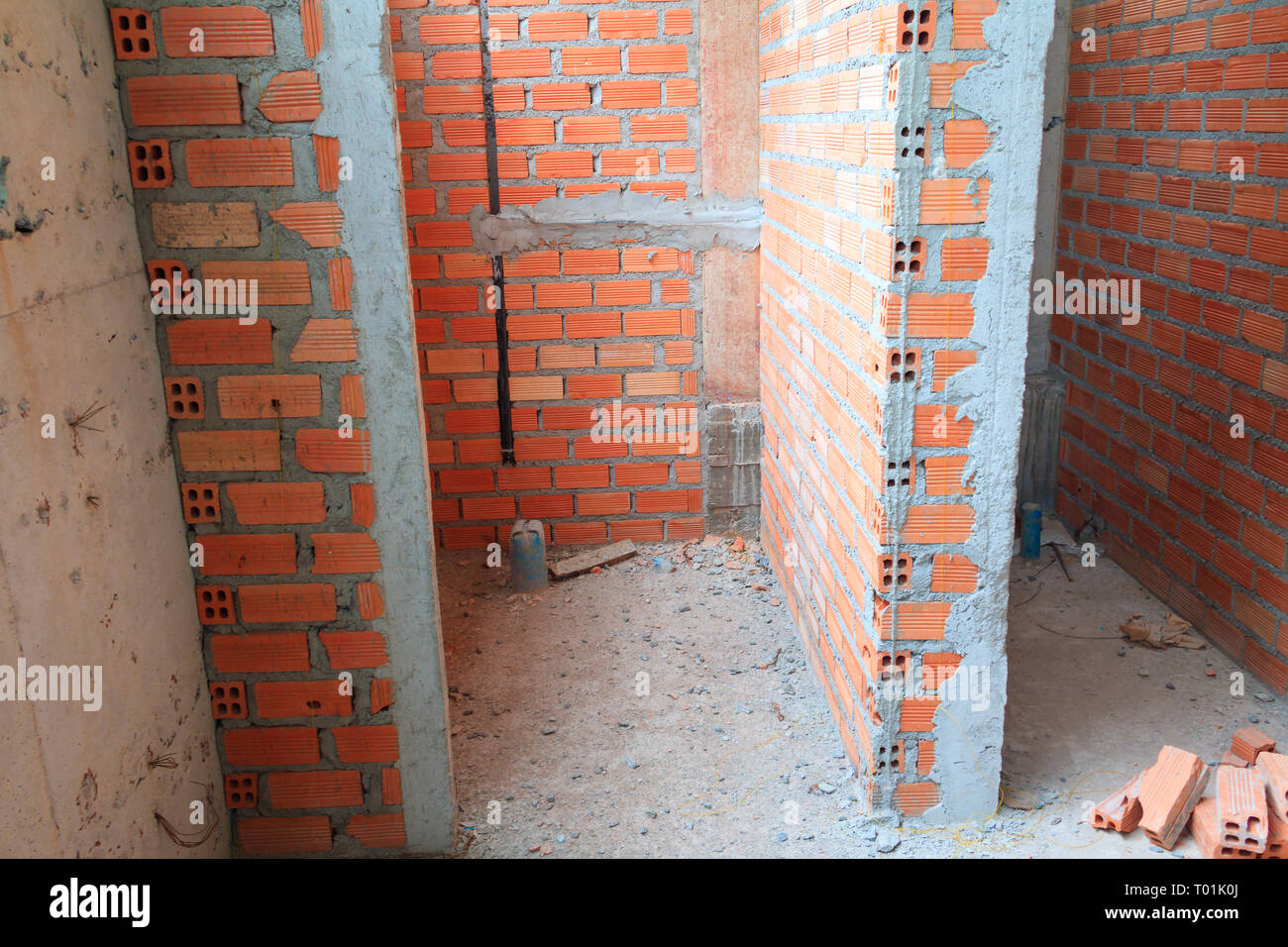 interior in construction building site Stock Photo - Alamy