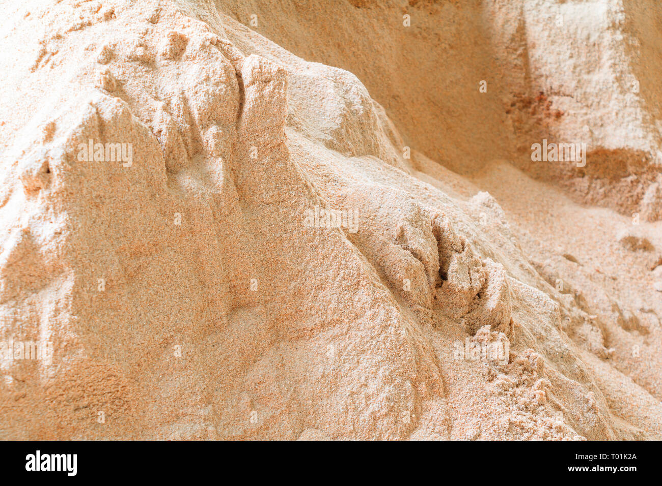 surface sand sea heap beautiful Background Stock Photo - Alamy
