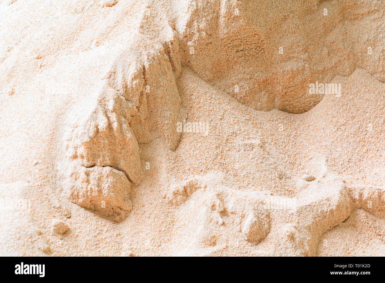 sand in construction site workplace building Stock Photo - Alamy