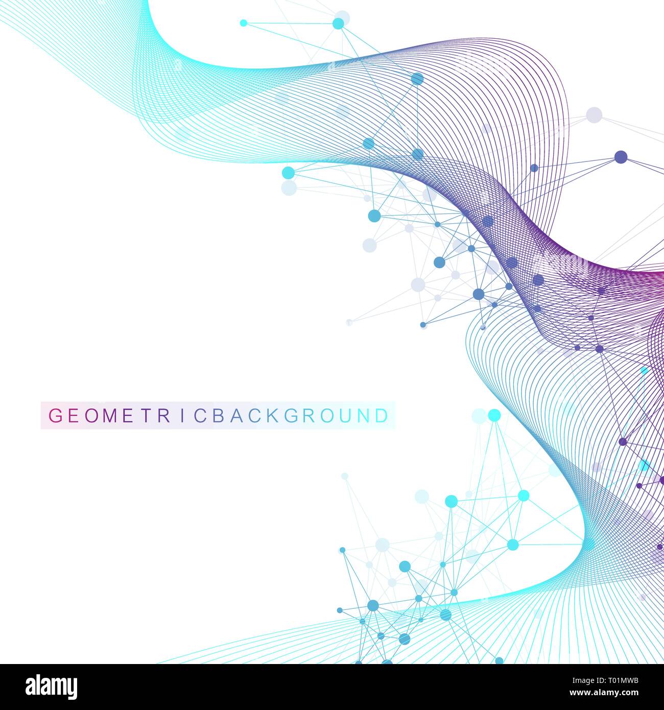 Big Genomic Data Visualization. DNA helix, DNA strand, DNA Test ...