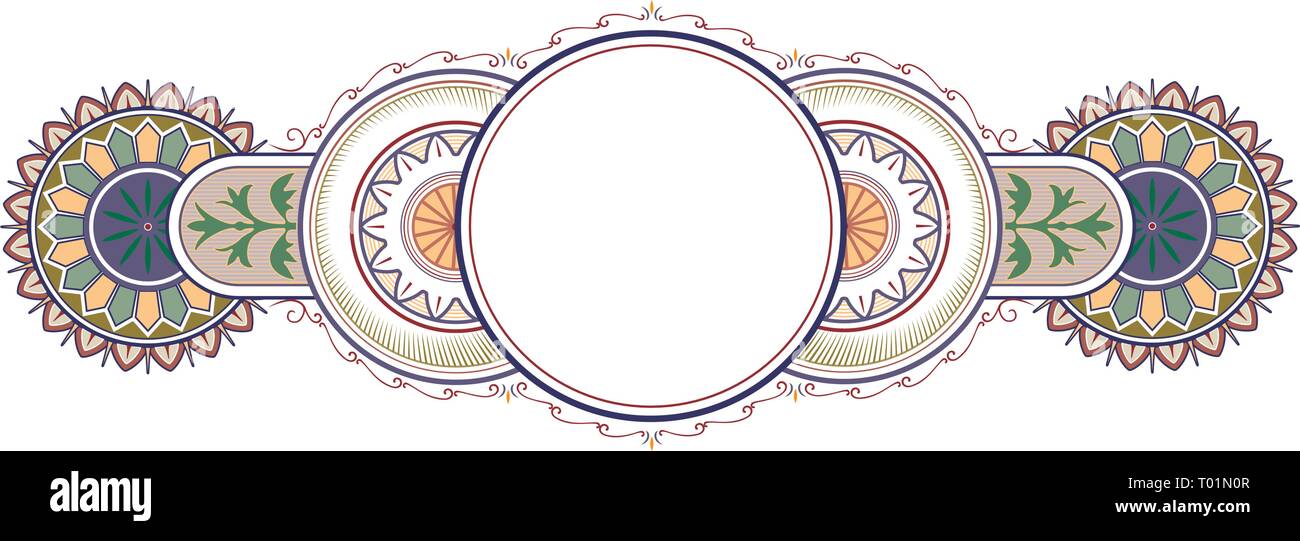 Vector - baroque frames and decorative elements - vintage banner with ...