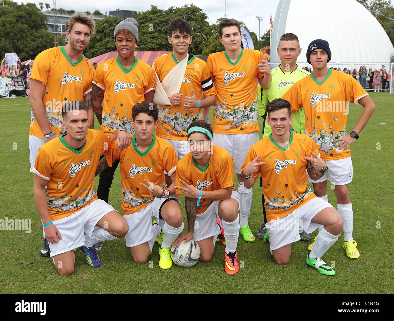 Aug 31, 2014 - London, England, UK - Soccer SixFest, Mile End Stadium ...