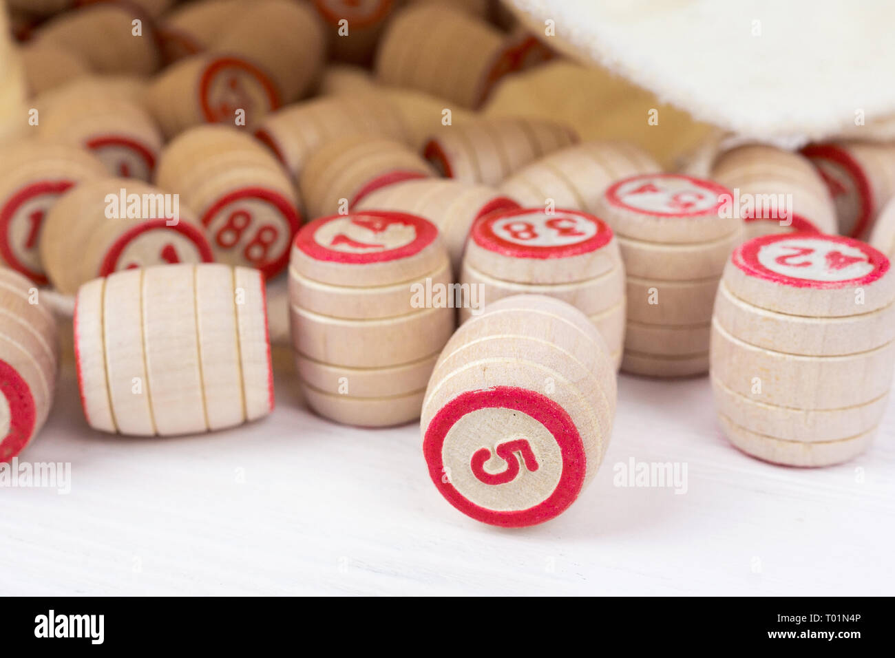 Board game lotto on white background, lottery Stock Photo - Alamy