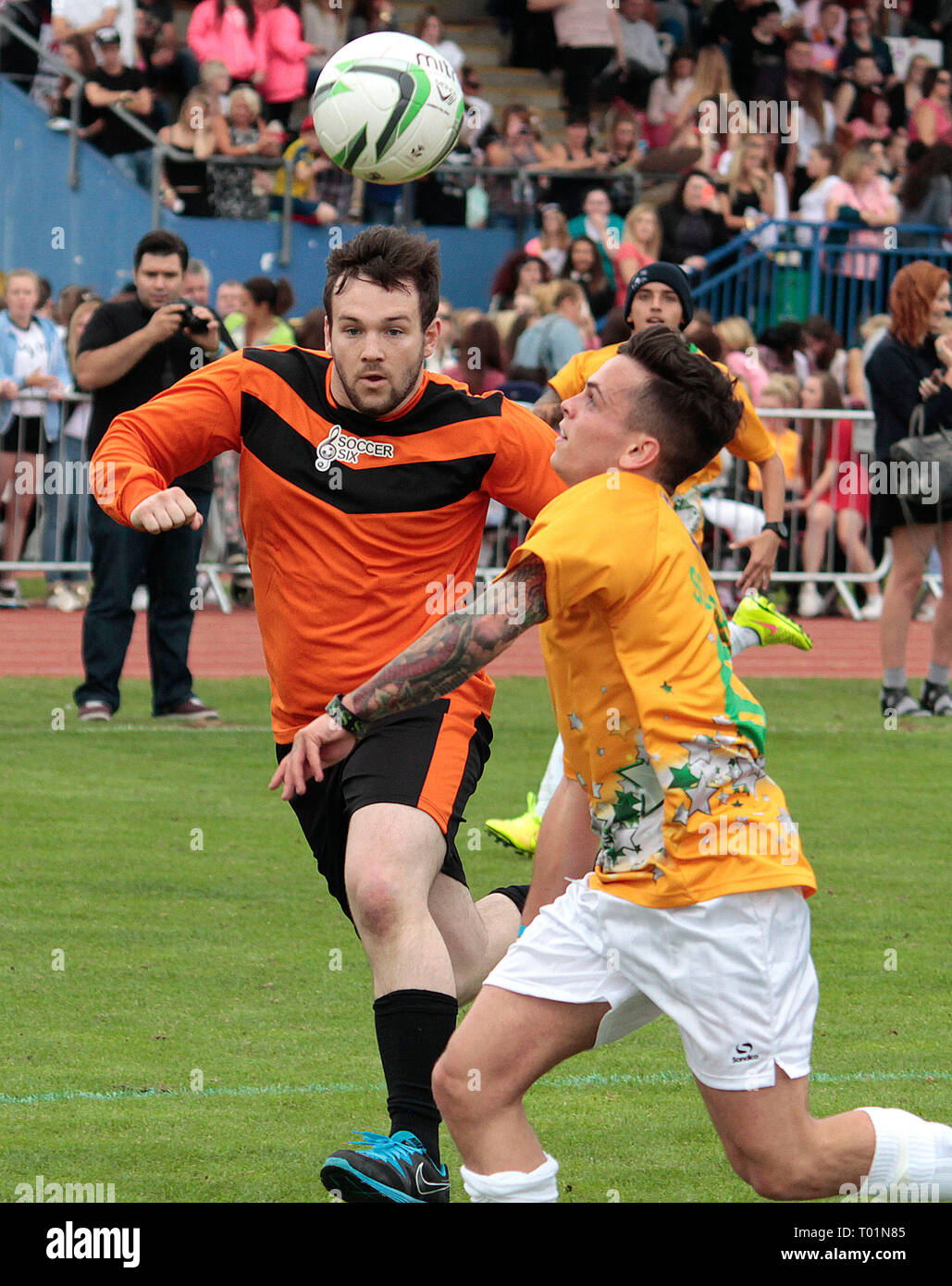 Aug 31, 2014 - London, England, UK - Soccer SixFest, Mile End Stadium ...