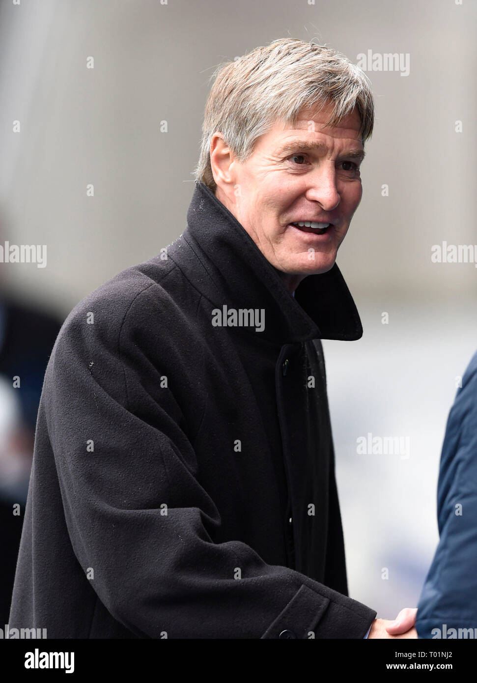 Former Rangers captain Richard Gough before the Ladbrokes Scottish ...
