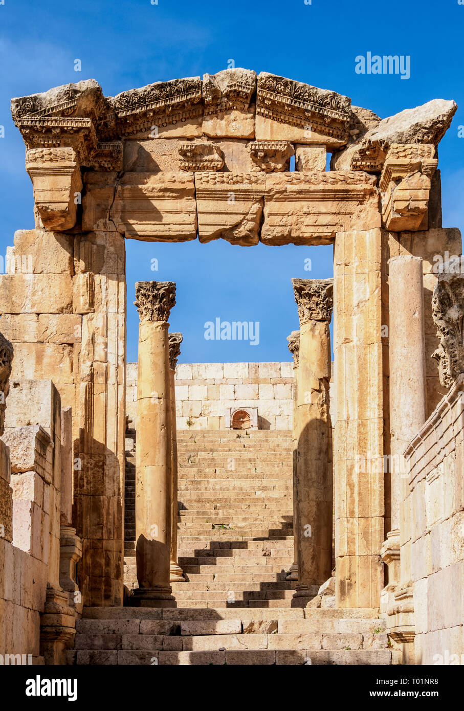Jerash Ruins, Jerash Governorate, Jordan Stock Photo - Alamy
