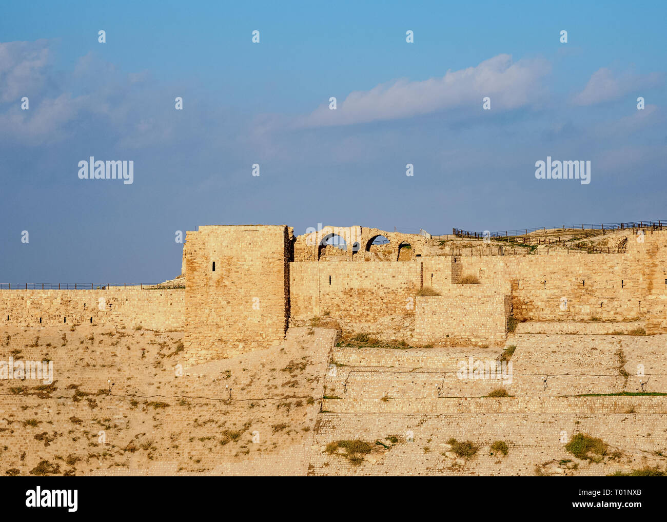 Kerak Castle, Al-Karak, Karak Governorate, Jordan Stock Photo - Alamy