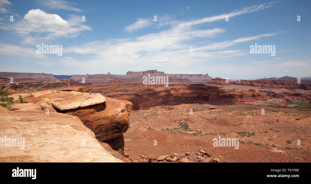 White Rim Trail,Canyonlands, Utah, USA Stock Photo - Alamy