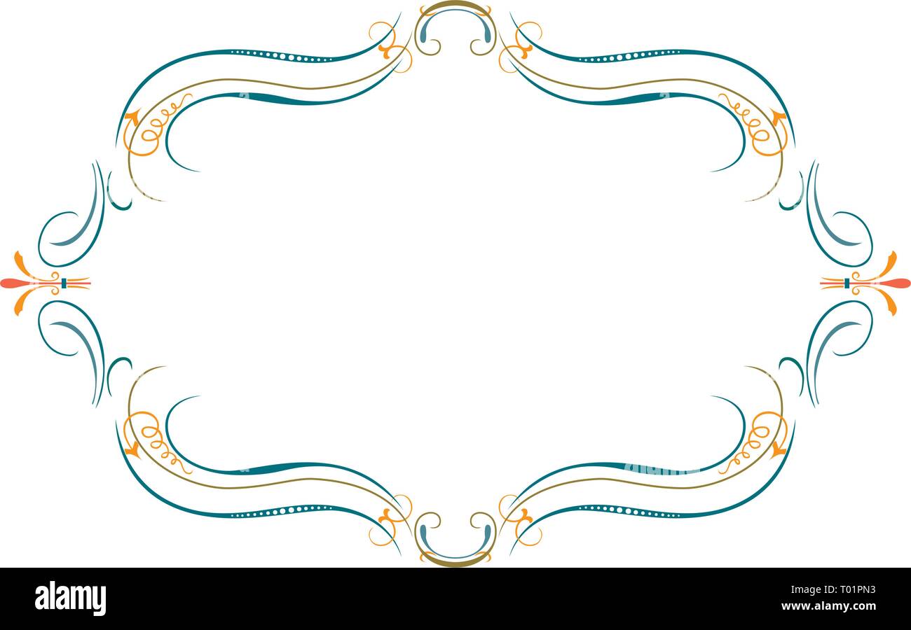 abstract floral Decorative Elegant ornamental banner style Stock Vector ...