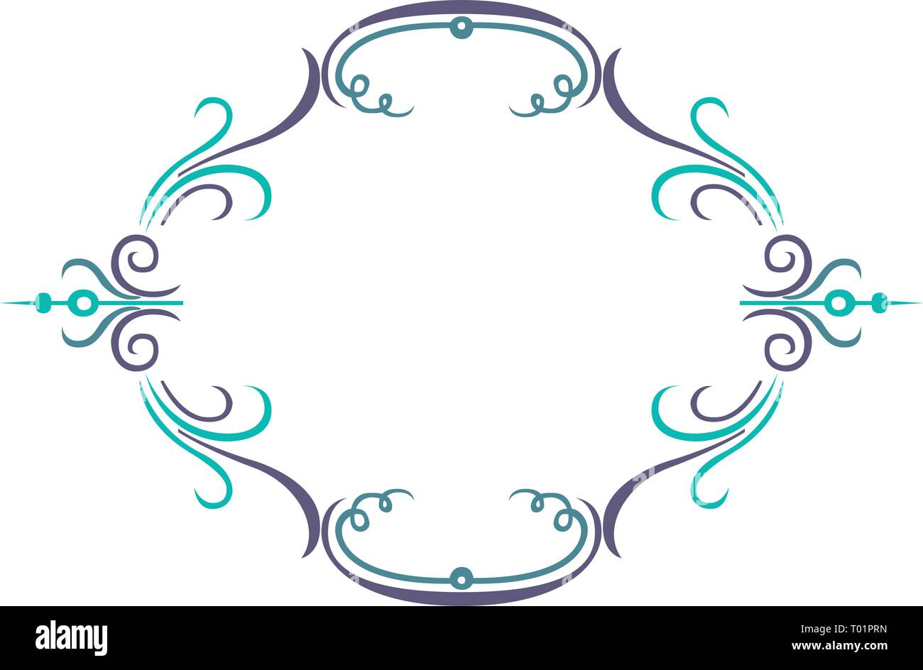 abstract floral Decorative Elegant ornamental banner style Stock Vector ...