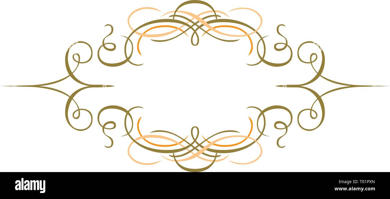 abstract floral Decorative Elegant ornamental banner style Stock Vector ...