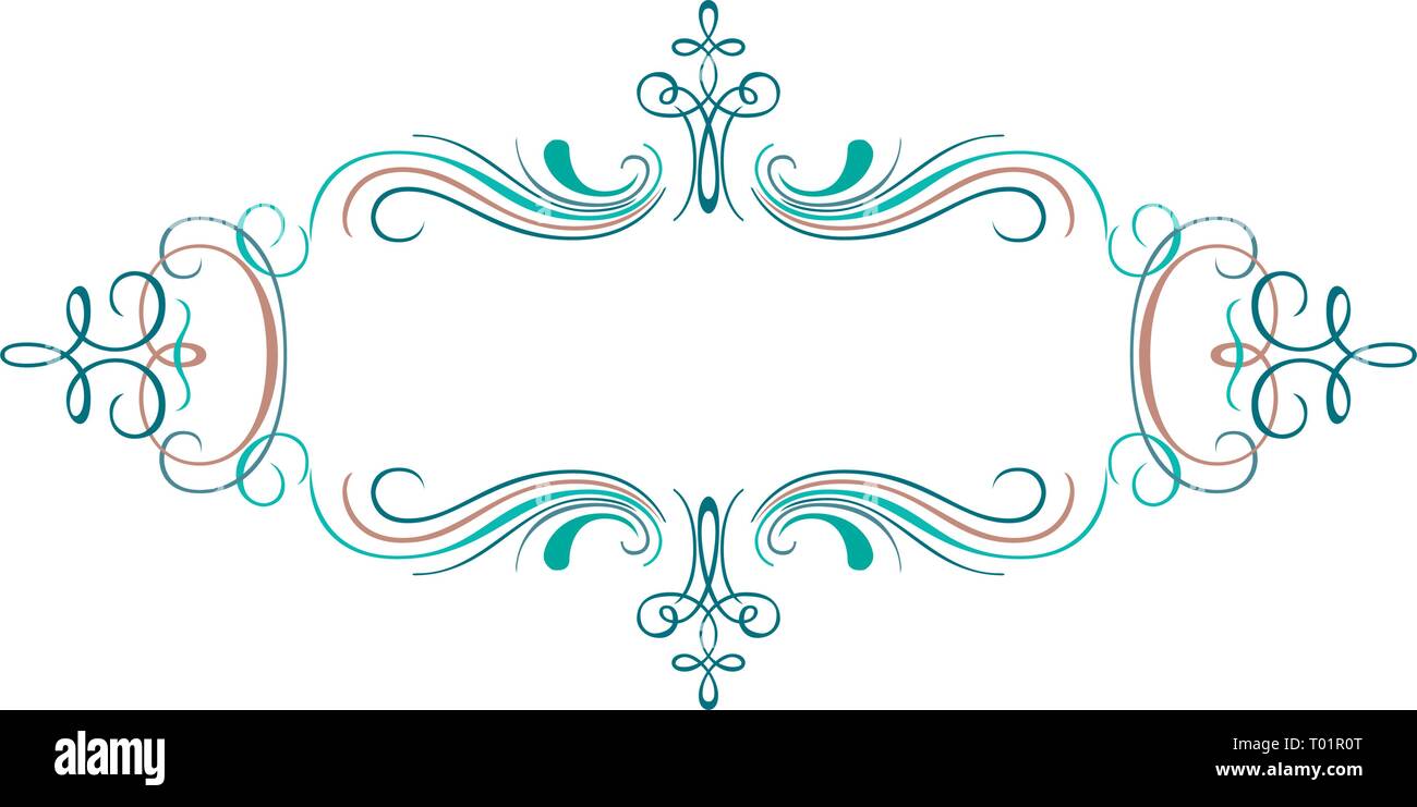 abstract floral Decorative Elegant ornamental banner style Stock Vector ...