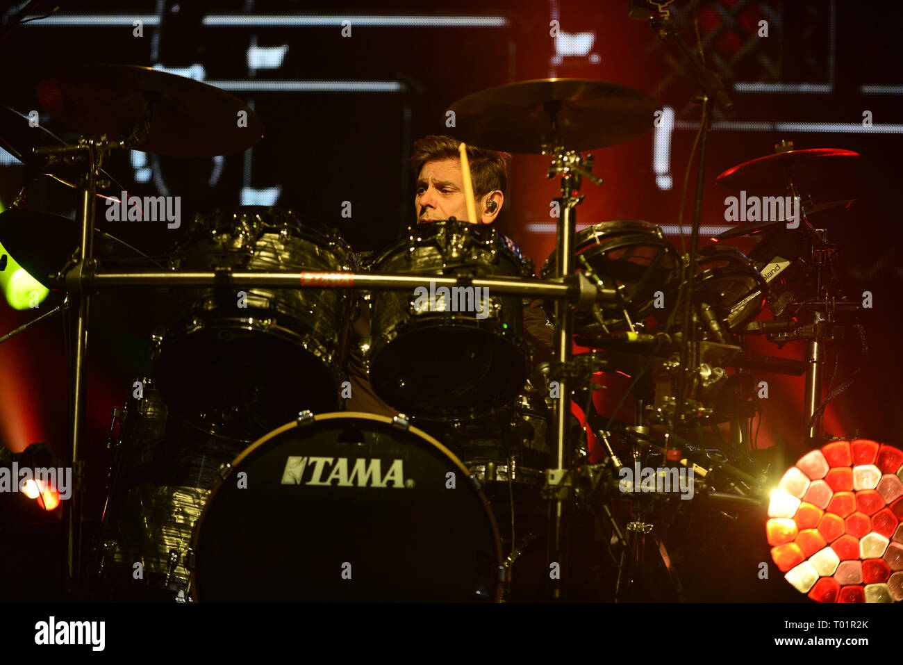 Duran Duran performs on stage to a full house at Fillmore Miami Beach ...